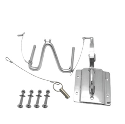 ISURE Boat 304 SS Snap Insta-lock Quick Davits Inflatable Dinghy Lock ...