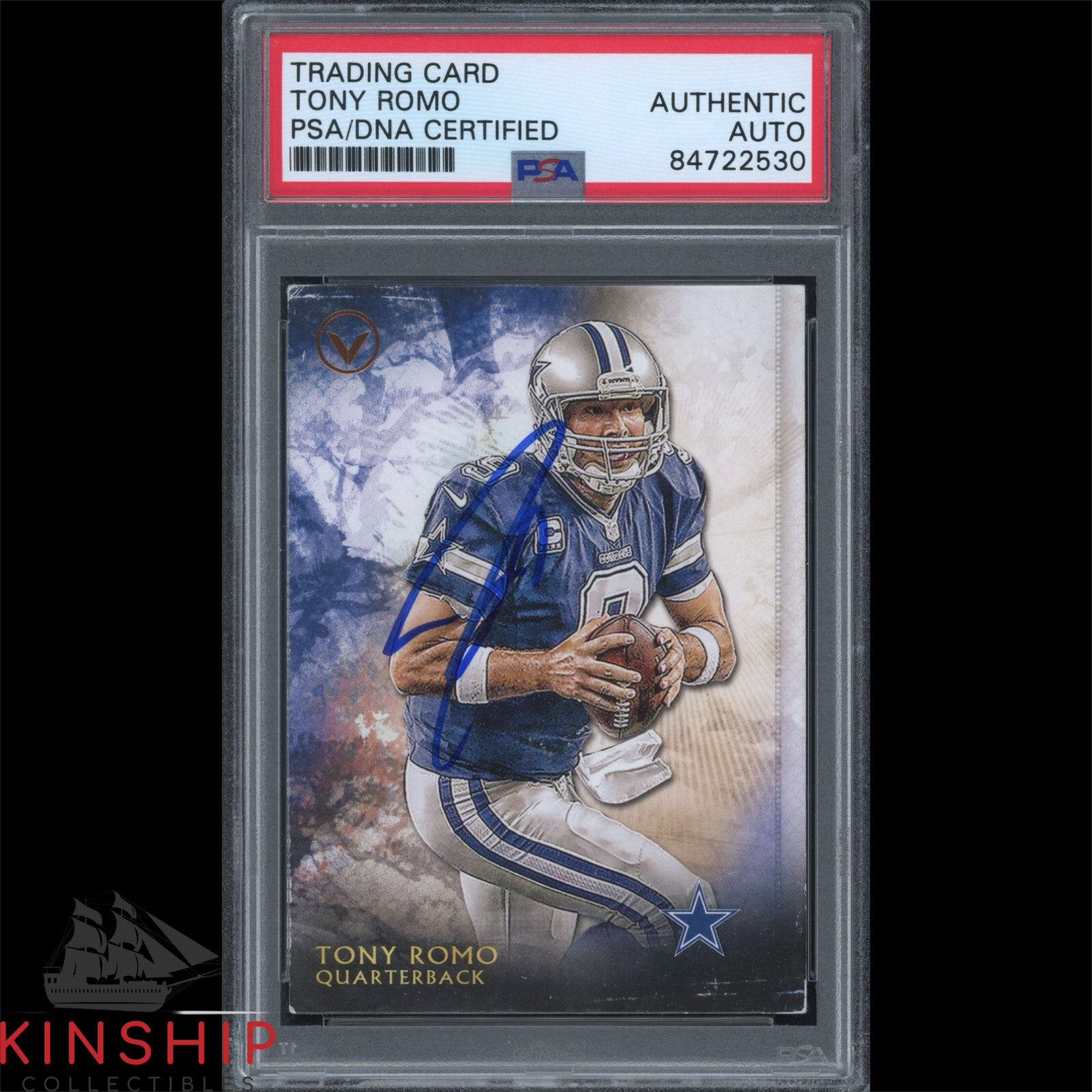 Tony Romo signed 2015 Topps Trading Card PSA DNA Slabbed Auto C2467 | eBay