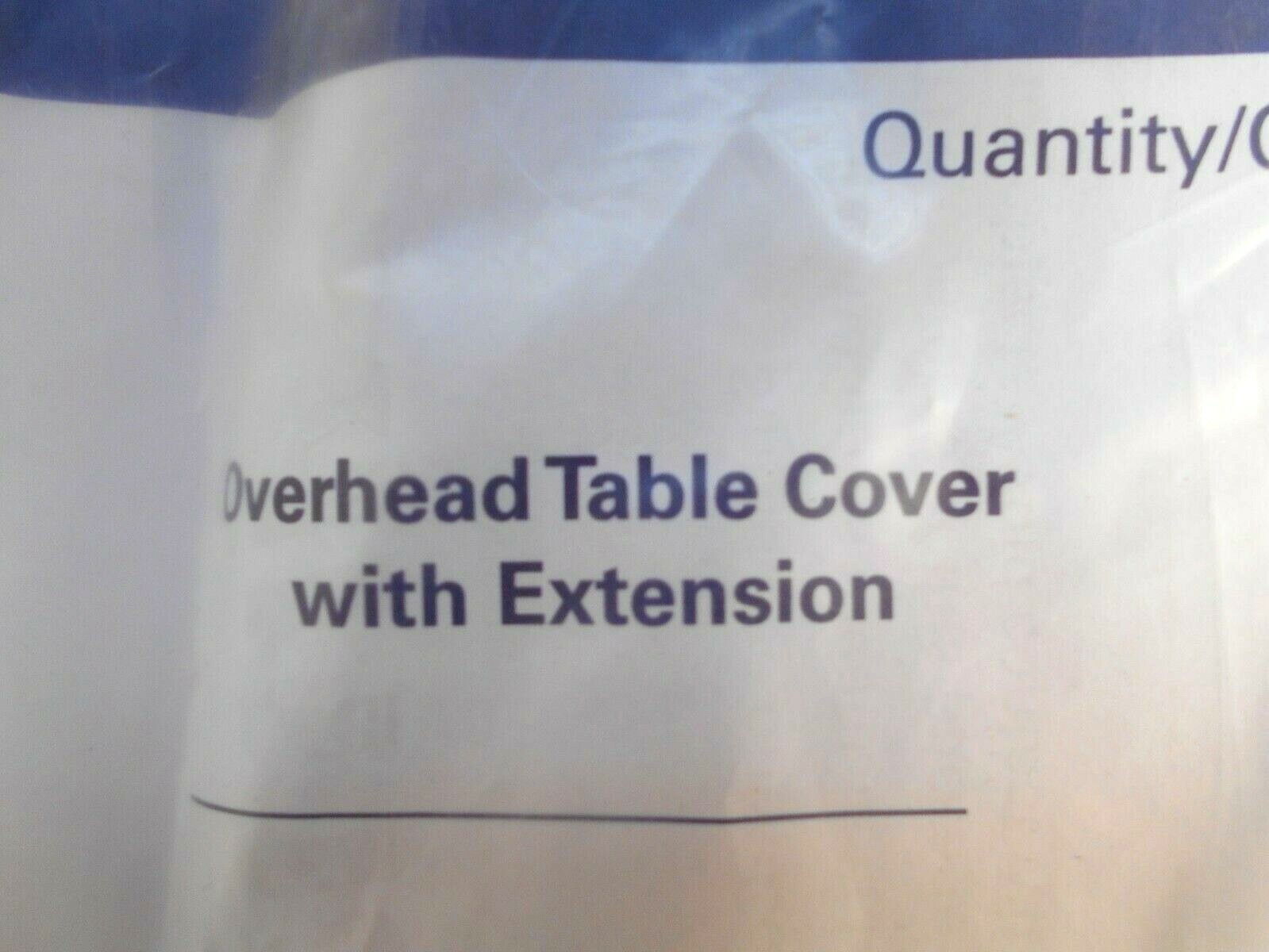Medline DYNJP2322 Overhead Table Cover with Extension 80" x 84" (LOT OF ...