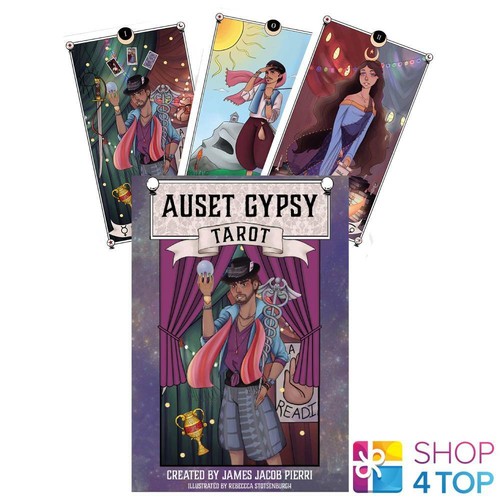 AUSET GYPSY TAROT CARDS DECK SCHIFFER PUBLISHING JAMES JACOB PIERRI ...