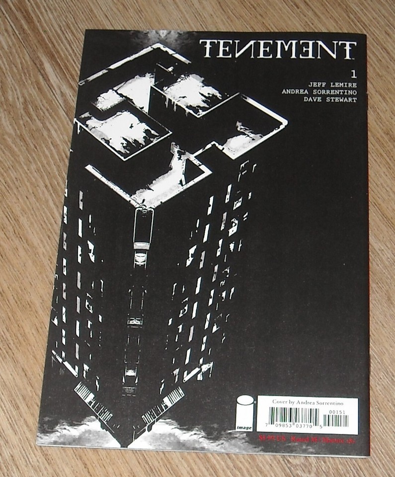 BONE ORCHARD TENEMENT # 1 IMAGE COMICS June 2023 ANDREA SORRENTINO ...