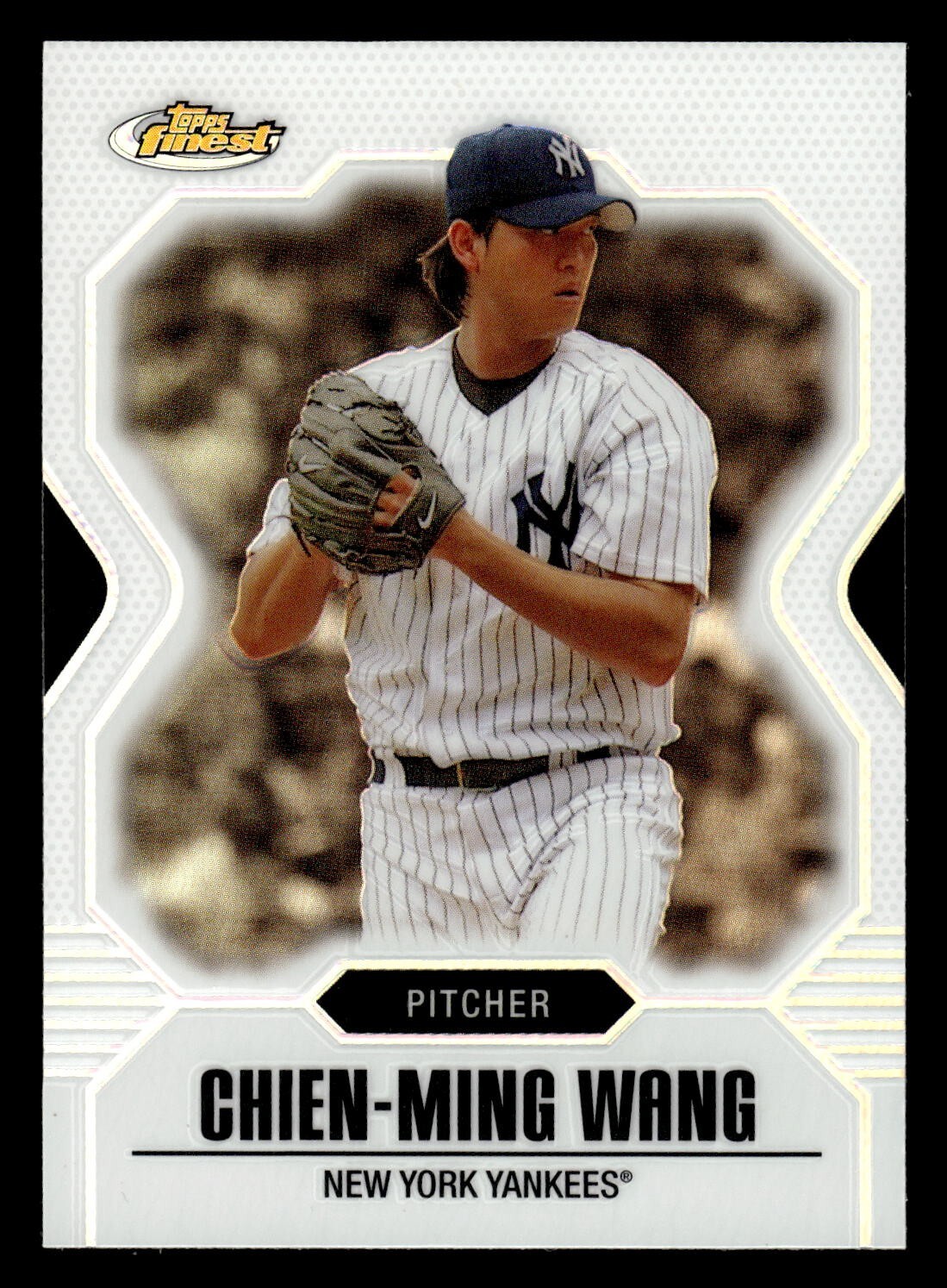 2007 Finest Refractor #8 Chien-Ming Wang Yankees Taiwan | eBay