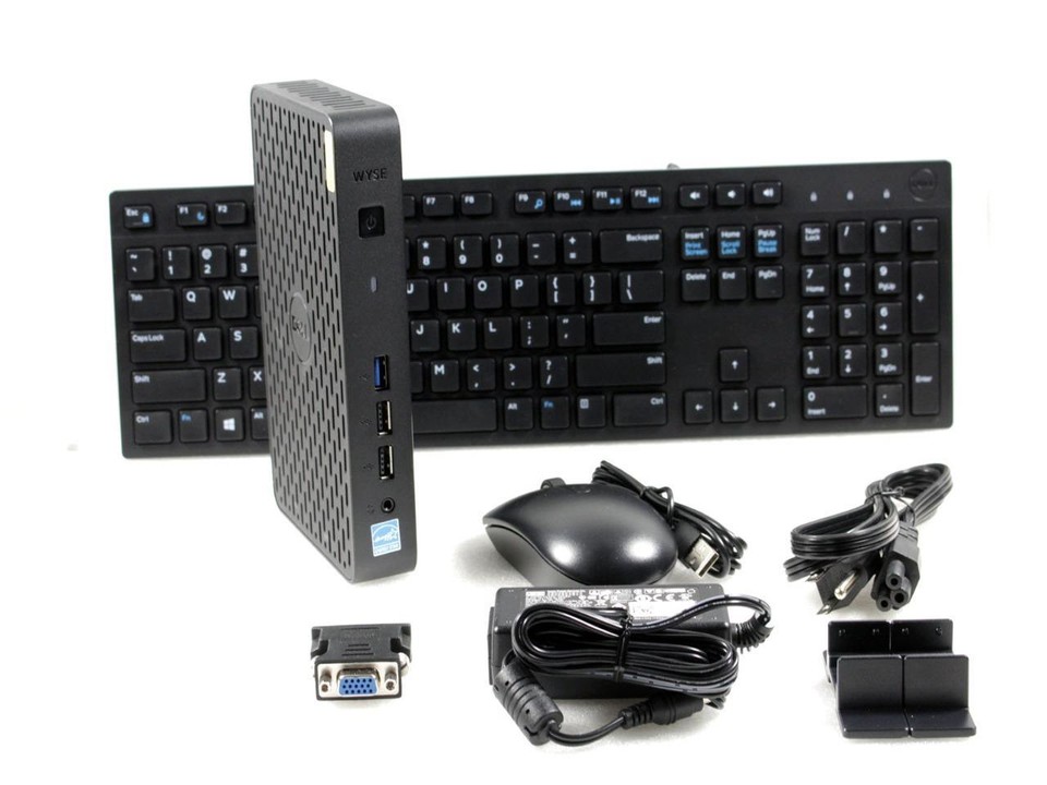 Dell Wyse 3030 Thin Client Intel Celeron 1.58GHz 4GB RAM 16GB SSD WES7 ...