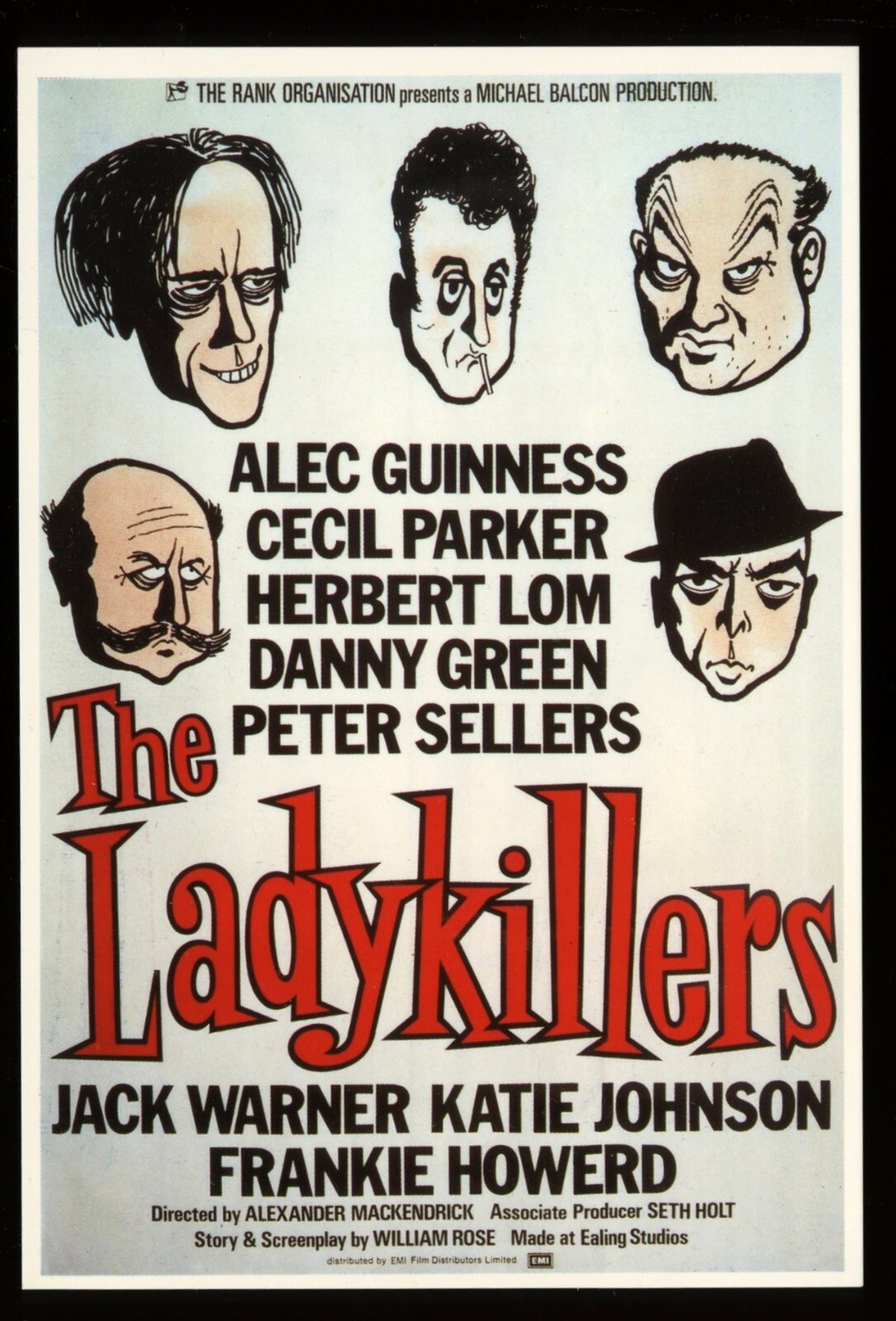 The Ladykillers Movie Cinema Film British Poster Art Postcard | eBay
