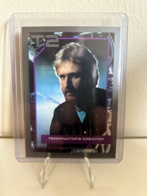 1991 Impel #3 Terminator 2 T2 Trading Card, "Terminator's Creator" NM ...