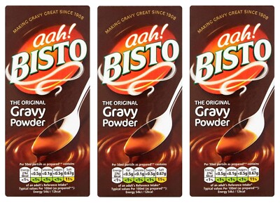 Bisto Original Gravy Powder Cooking Sauce Food Seasoning Vegetarian ...