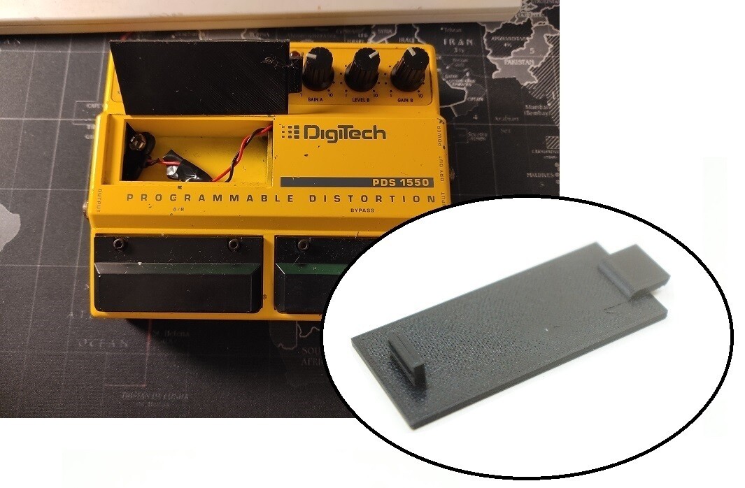 Replacement Battery Cover for Vintage DigiTech PDS Pedal 1002, 1000 ...