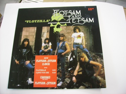FLOTSAM AND JETSAM - FLOTZILLA - 12" VINYL LIKE NEW CONDITION 1987 | eBay