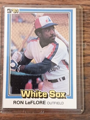 1981 Donruss Baseball Card #576 Ron LeFlore | eBay