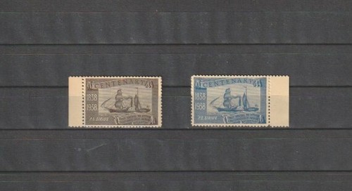 Cinderella Stamps 2v 1938 NHM PS Sirius-1st Paddle Steamer to Steam ...