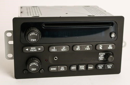 GMC Envoy XL 2003 Radio AM FM CD Player w Upgraded Auxiliary Input UN0 ...