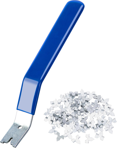 Glazier Point Driver Tool with 100 Push Points for Glass Frame ...