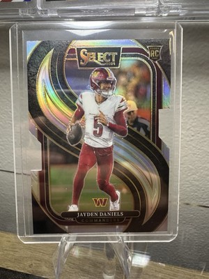 Jayden Daniels 2024 NFL Select Silver Prizm DIE CUT RC No. 112 | eBay