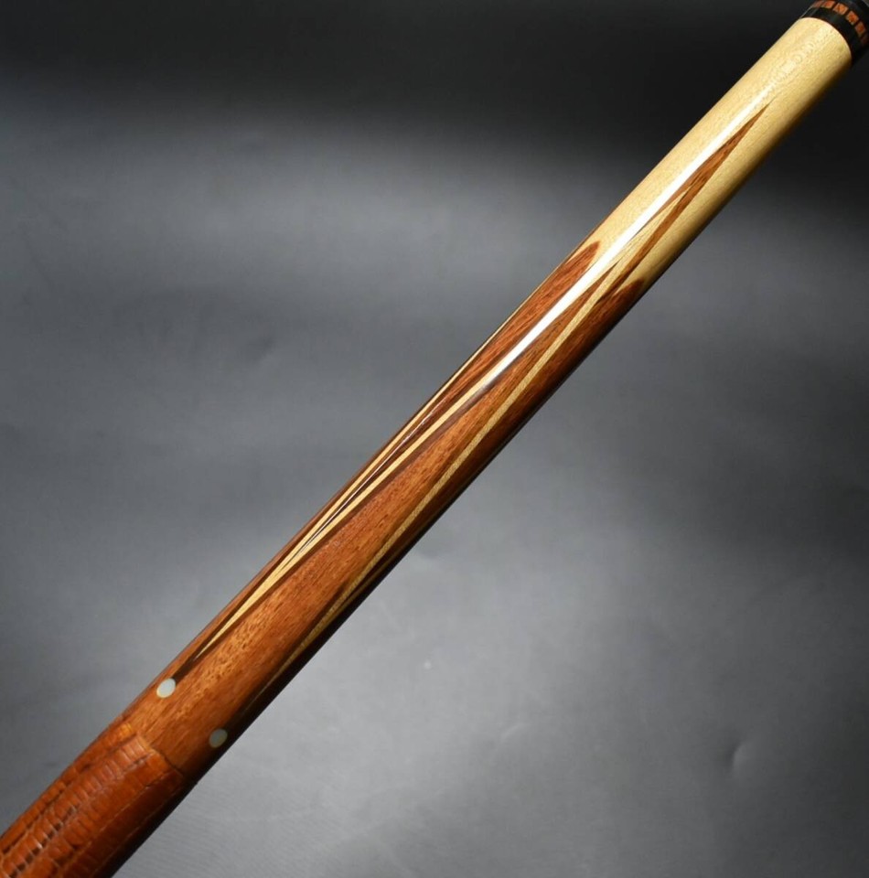 Vintage Yoshimura Cue 1970s Rare Butterfly 8-Splice 18-Pin Billiard ...