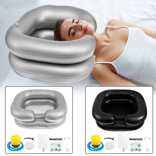 Inflatable Shampoo Basin Foldable Inflatable Shampoo Bowl Inflatable Wash TodTt | eBay Australia