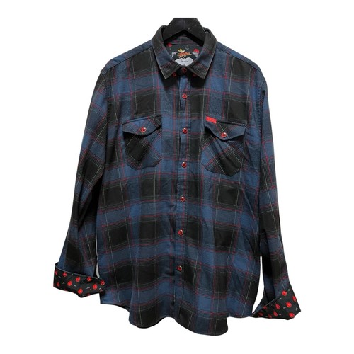 Retro Rifle GEORGIE Flannel Graphic Snaps XL , SOLD OUT Excellent ...