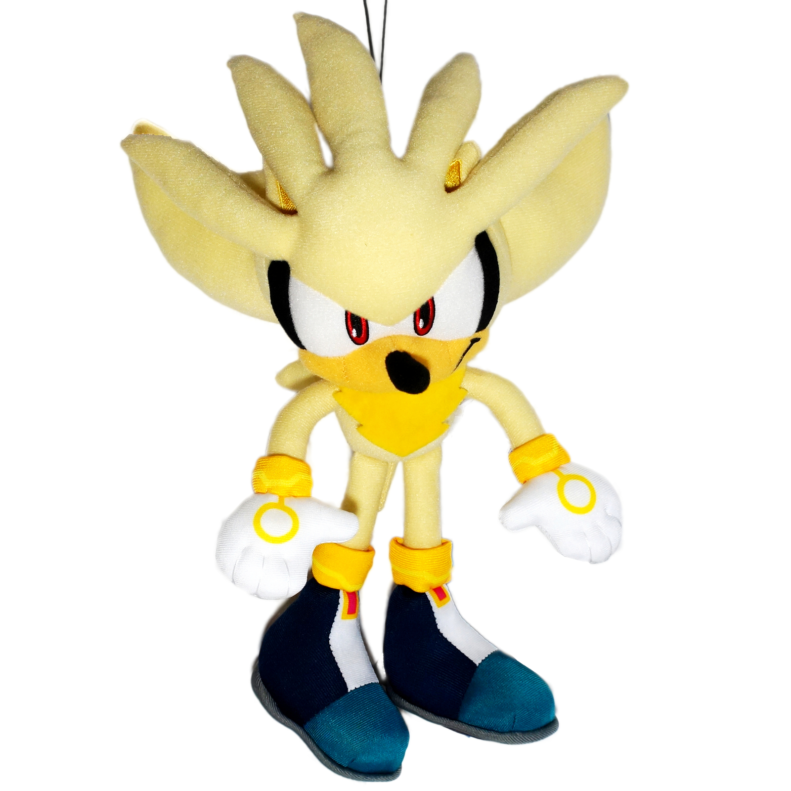 Sonic the Hedgehog Super Silver Sonic Plush 10" Official Licensed Great ...