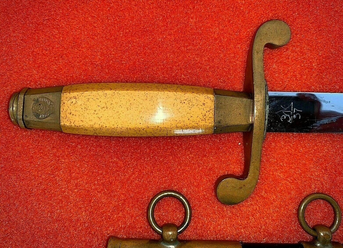 Vintage Soviet Russian Army Officer Dagger Military Knife Historically