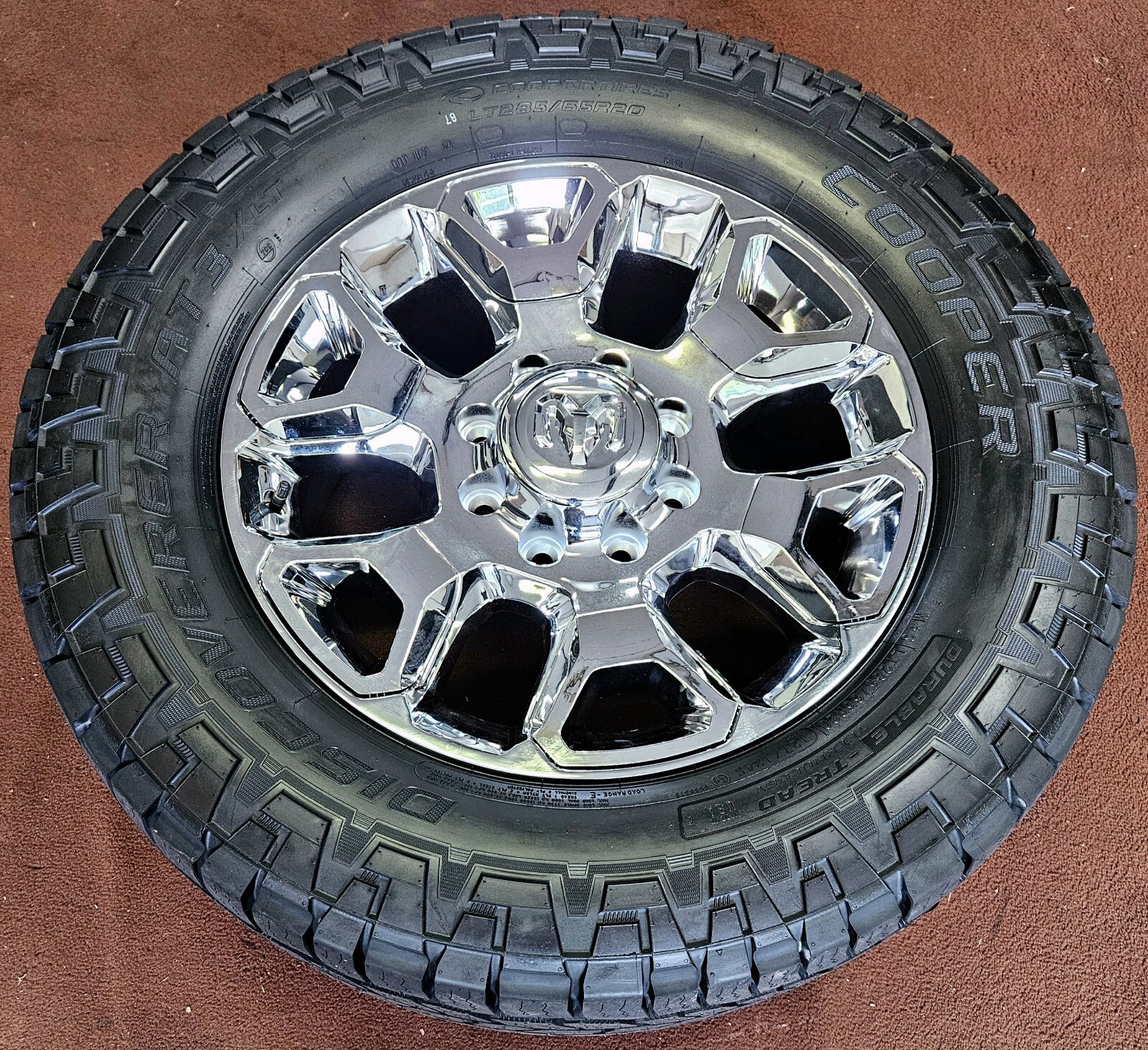 4 New Oem Spec Chrome 20" Dodge Ram 2500 3500 Limited Laramie Wheels ...