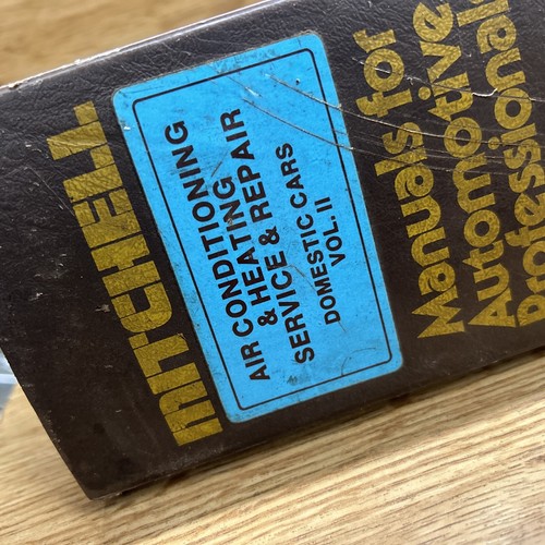 Mitchell Air Conditioning Heater Professional Service Manual 1977 ...