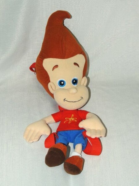 With Tags Jimmy Neutron Plush Backpack Doll 18" Approx. for sale online ...