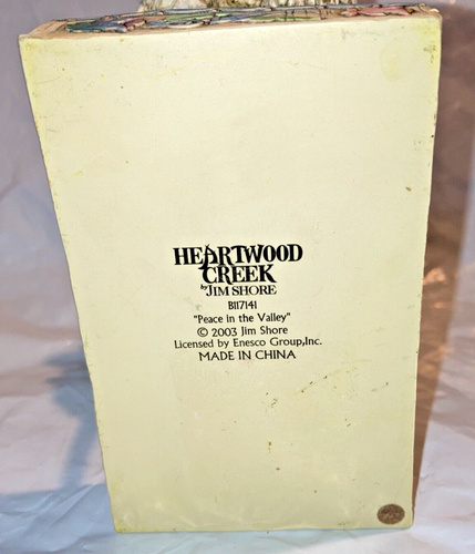 Vintage Jim Shore Sheep "Peace In The Valley" Quilt Heartwood Creek ...