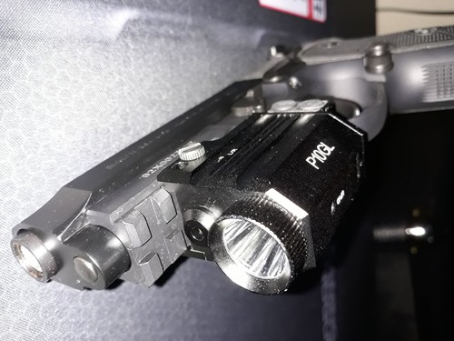 Hilight P10gl Rechargeable Flashlight & Green Laser Combo for Compact ...