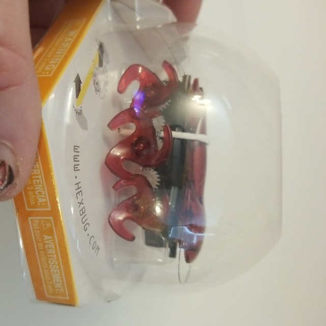 HEXBUG Remote Controlled Fire ANT Micro Robotic Creature Blue Ages 8 ...