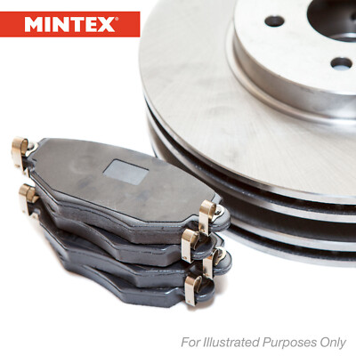 For Subaru Forester SH 2.0 AWD Mintex 5 Stud Front Vented Brake Discs ...