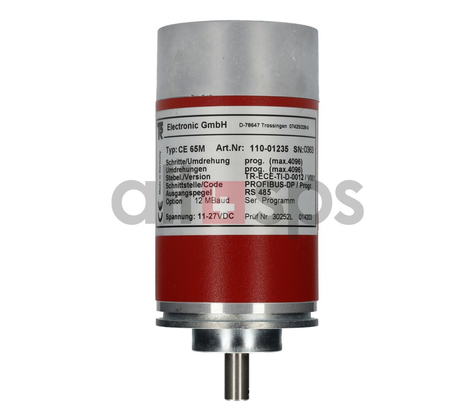TR-ELECTRONIC ABSOLUTE ENCODER, 110-01235, CE 65M NEU (NO) | eBay