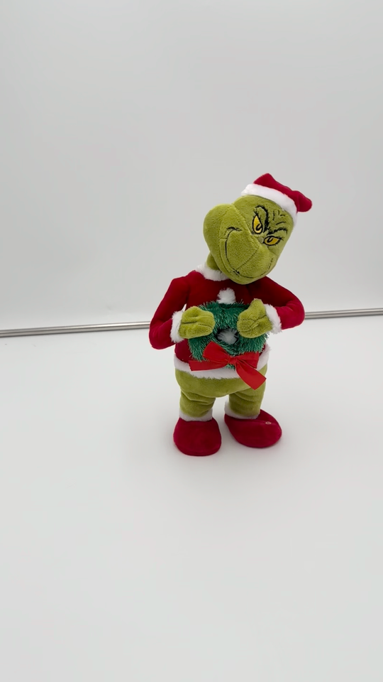 Gemmy 14” Grinch Animated Singing Dancing " You're A Mean One Mr Grinch ...