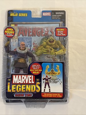Marvel Legends BARON ZEMO Varaint - BAF Mojo Series - New/Sealed | eBay