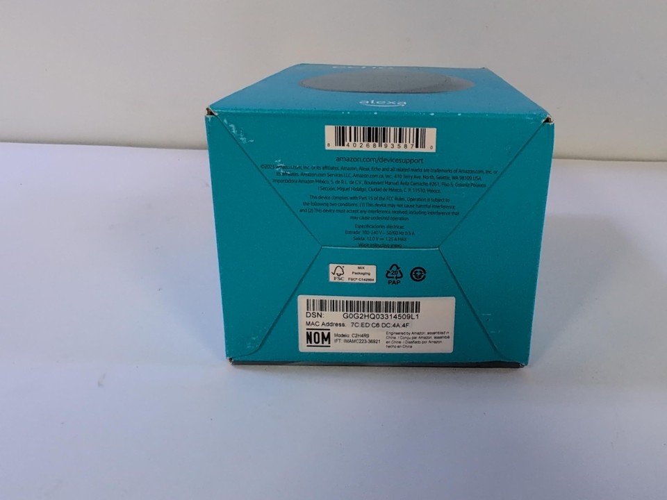 Amazon Echo Pop (newest Model), Our Smallest Alexa Speaker, Fits In Any ...