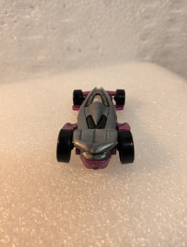 Hot Wheels 2014 Cfl02 Race car Pink And Grey Number 3 Orange line rims ...