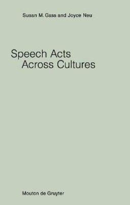 Susan Gass Speech Acts Across Cultures (Poche) | eBay