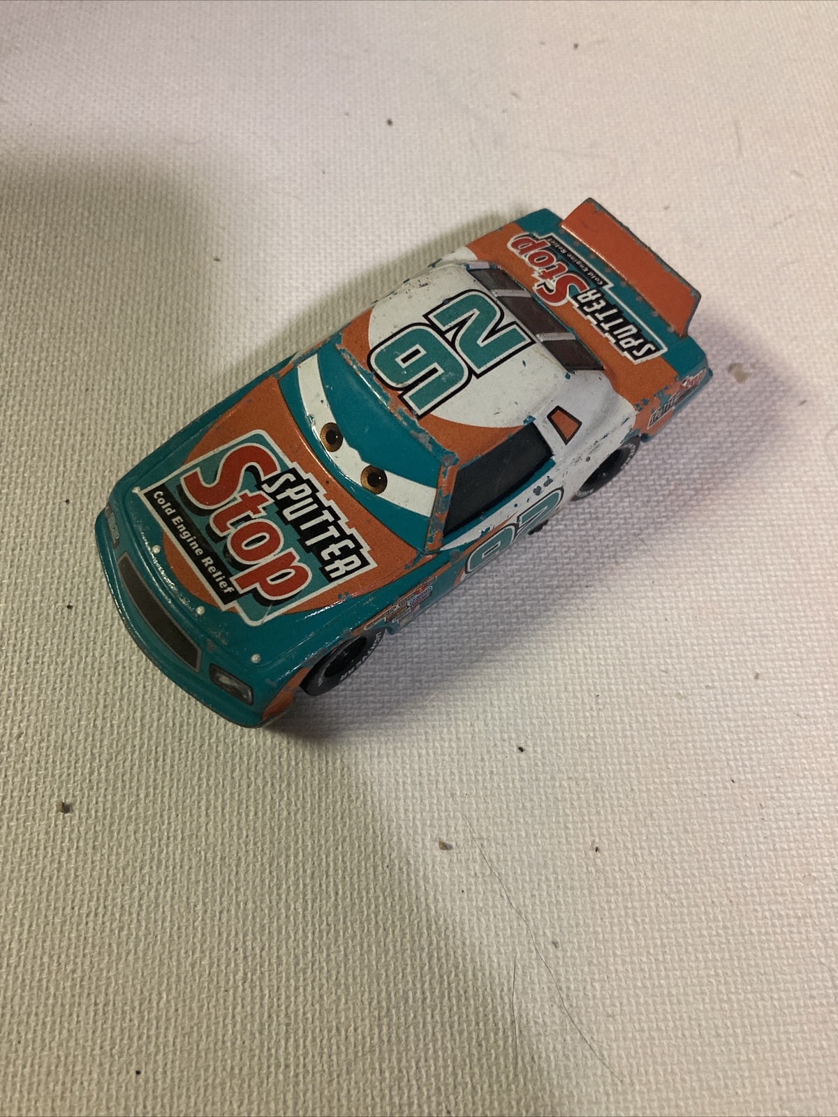 Disney Pixar Cars Sputter Stop Engine #92 Diecast Toy Car 1:55 Murray ...