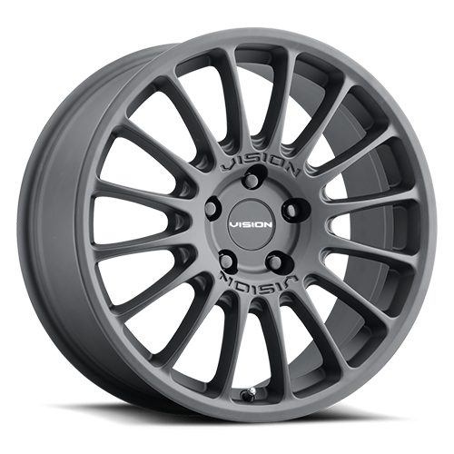 4 New 17x8 Vision 477 Monaco Satin Black 5x108 5x4.25 ET38 Wheels Rims ...