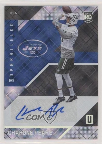 2016 Panini Unparalleled - Rookie Blue Autographs #157 Charone Peake ...