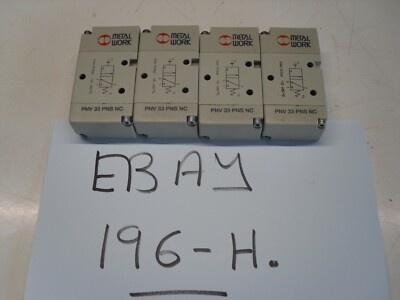 Four Metal Work PNV 33 PNS NC Control Valves | eBay