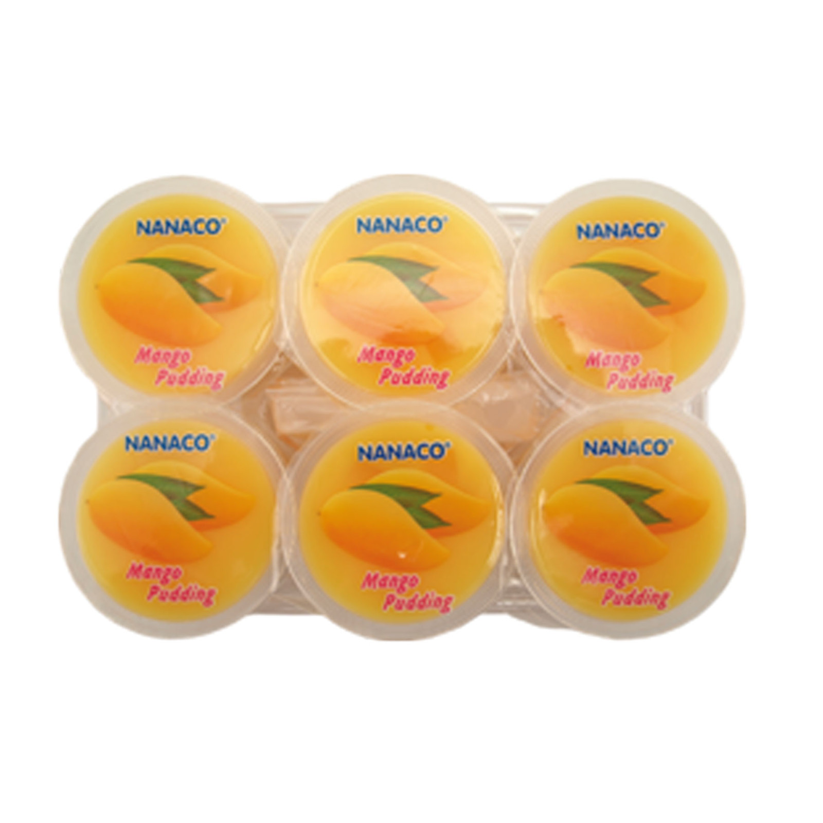 6 x 80g Mango Pudding Nanaco Nata Decoco Pudding Süsspeise aus Thailand ...