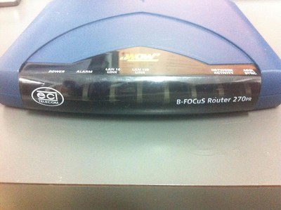 ECI TELECOM B-FOCuS Router 270PR, 9VCD VER. 20030611, ECI P/N: AS309255 ...