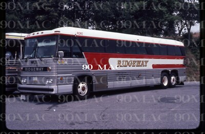 RIDGEWAY MOTOR COACH. MCI BUS #R247. Leola (PA). Original Slide 1982 ...