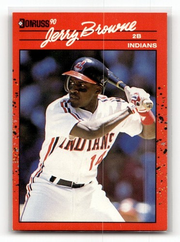 1990 Donruss Jerry Browne #138 Cleveland Indians Baseball Card | eBay