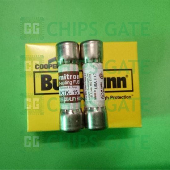1PCS Bussmann KTK-15 (KTK-15) 15 Amp Limitron Fast Acting Supplementary ...