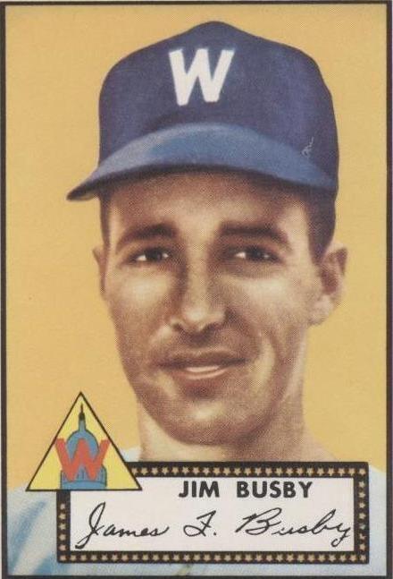 1983 Topps 1952 Reprint Series - Jim Busby #309 for sale online | eBay