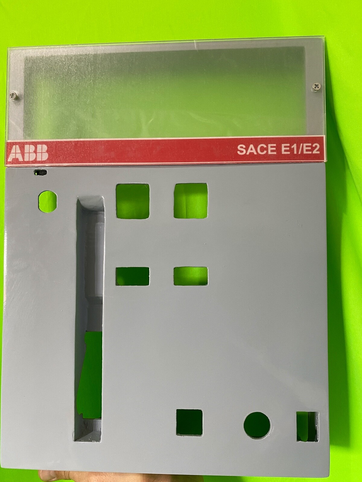 Reinforced front panel compatible with Sace Emax E1 E3 E4 circuit board ...