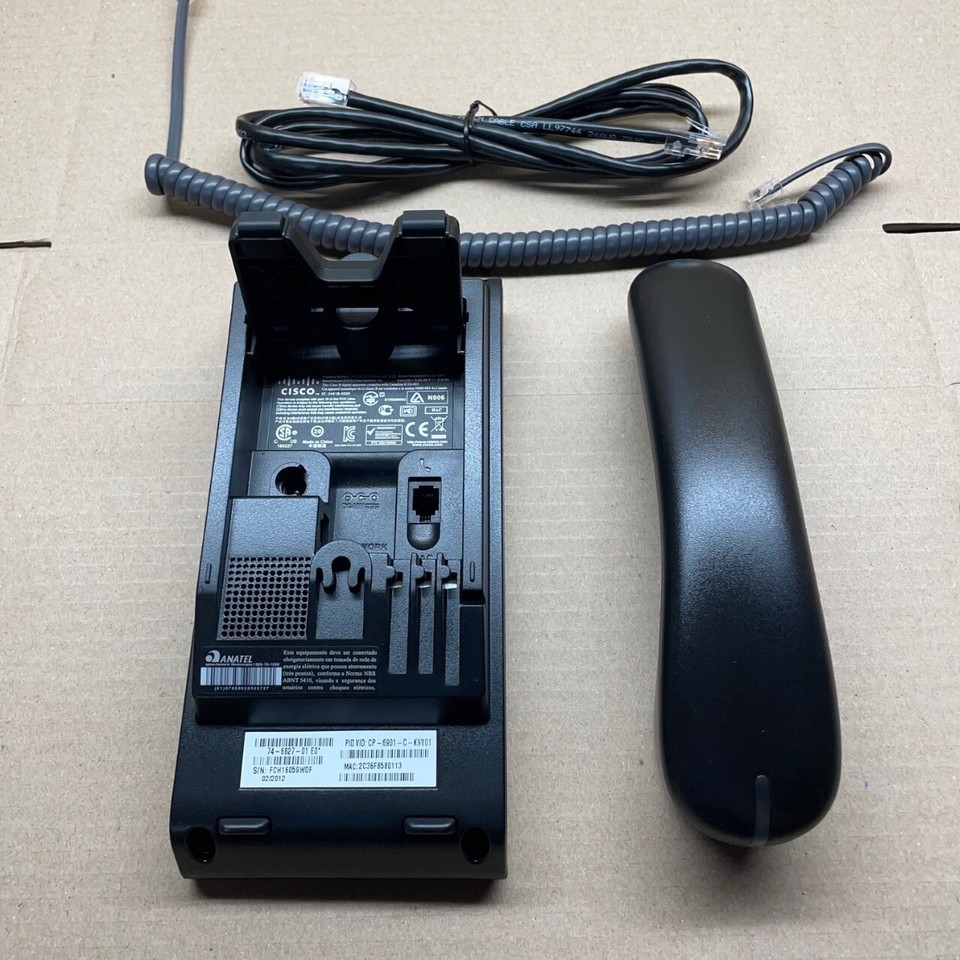 Cisco CP-6901-C-K9= Unified 6901 IP Phone Grade A | eBay