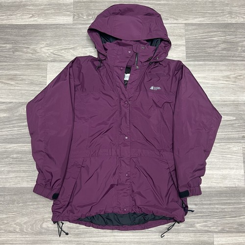 Vintage Mountain Equipment Co-Op Monsoon Jacket Women Large Purple Plum ...