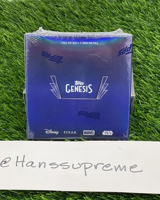 2025 Topps Disney Genesis Sealed Hobby Box NEW, IN HAND, + SHIP ASAP ...