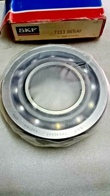 7313 Begaf SKF Austria Angular Contact Ball Bearing 65x140x33 Mm Steel ...